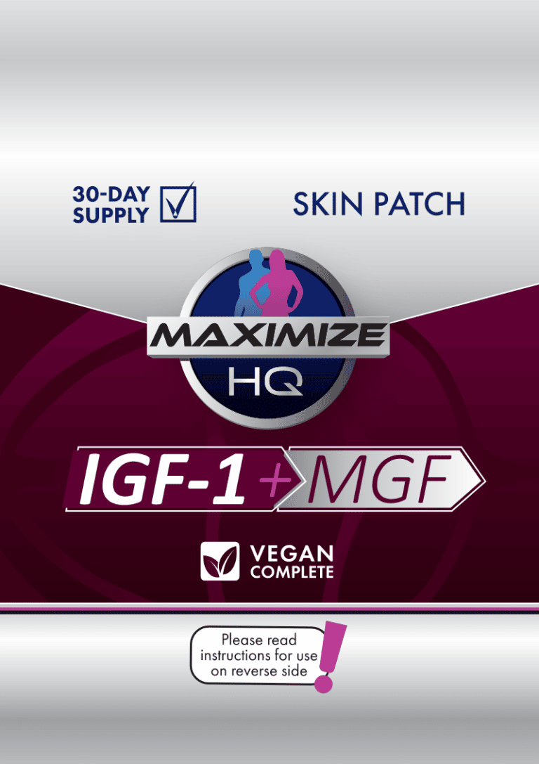 Boost Your Skin Health with Maximize IGF-1 & MGF Skin Patch